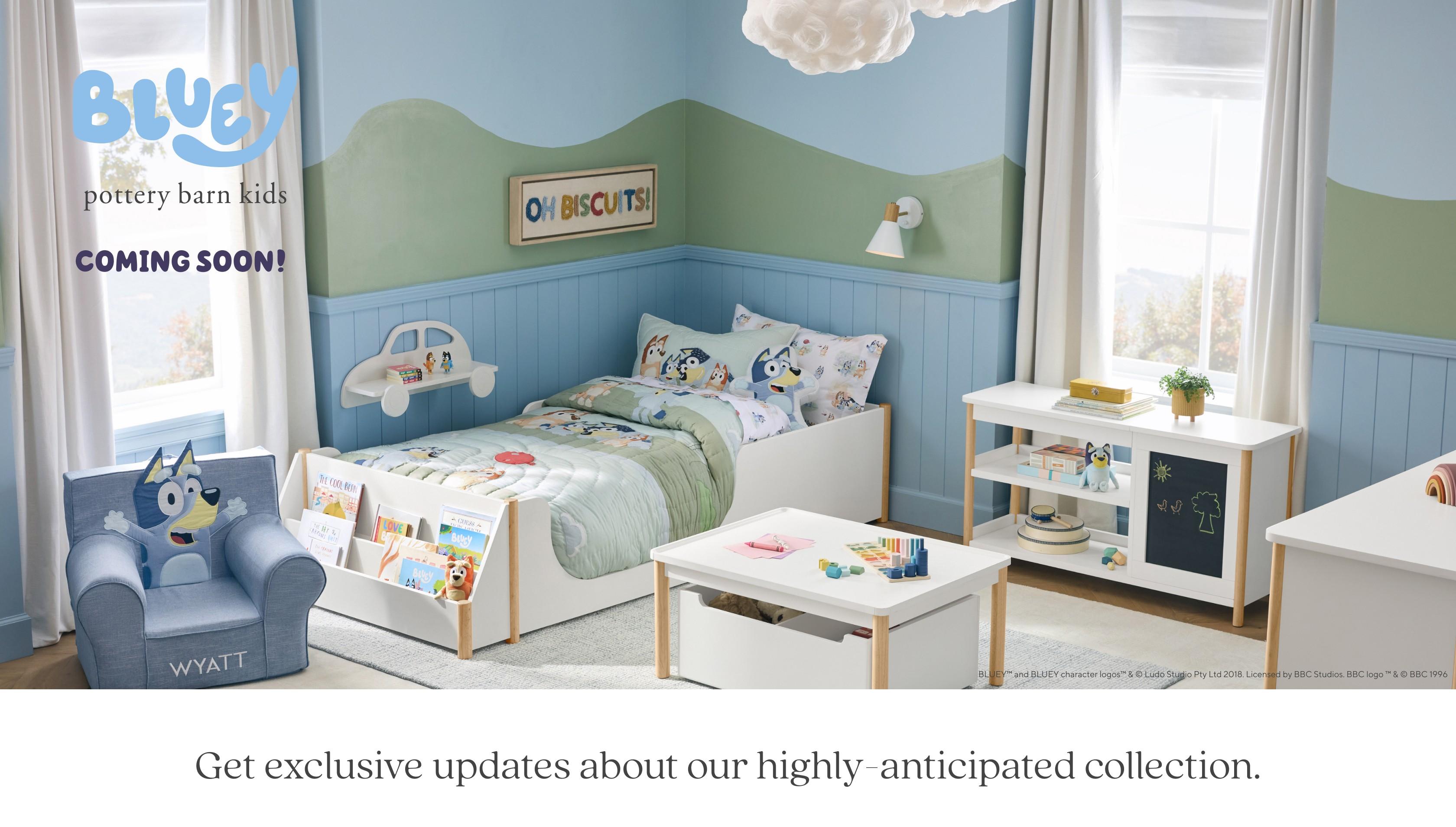 Bluey Coming Soon | pottery barn kids UK