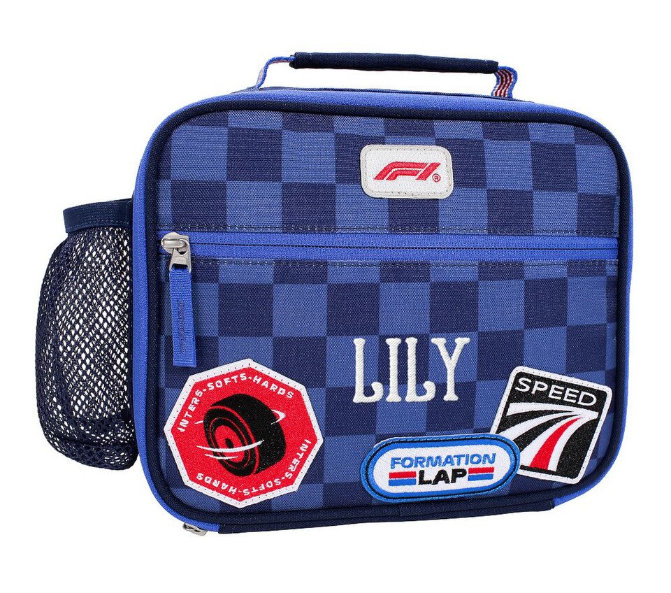 Mackenzie Formula 1® Chequered Lunch Box | Pottery Barn Kids UK