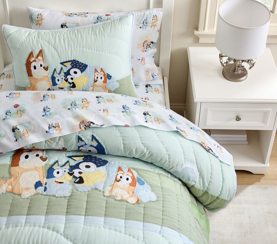 Bluey Bedspread & Pillowcases | Pottery Barn Kids UK