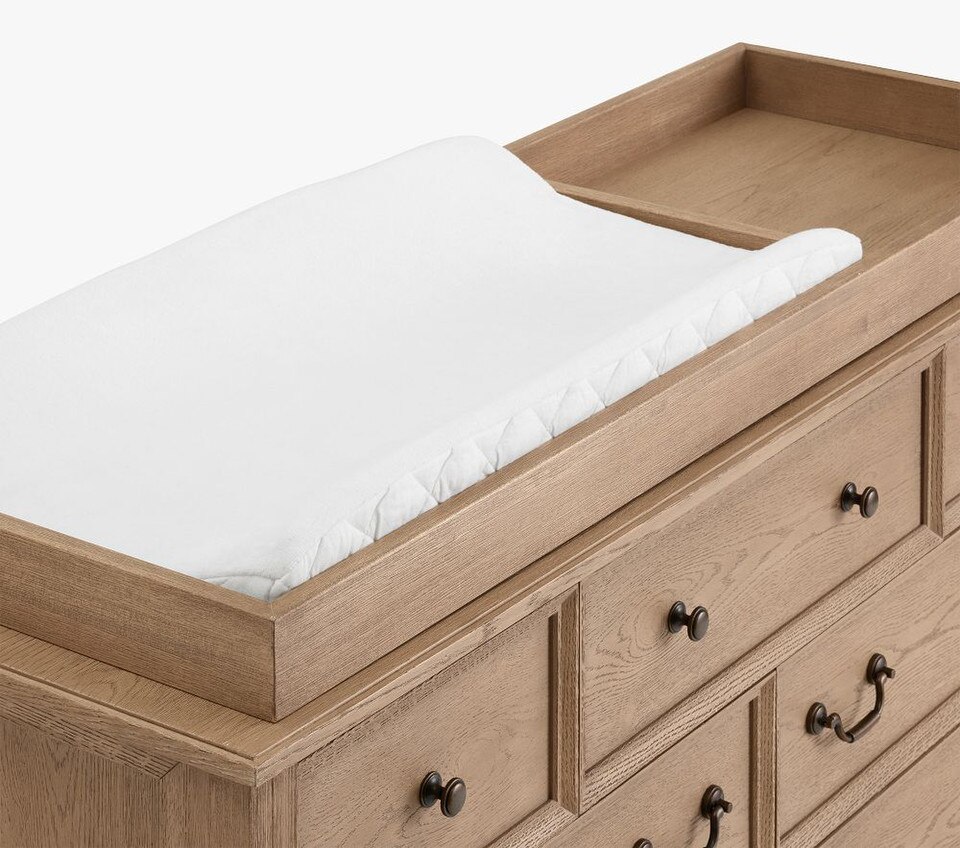 Blythe 7-Drawer Chest of Drawers & Topper Set (142 cm) | Pottery Barn ...