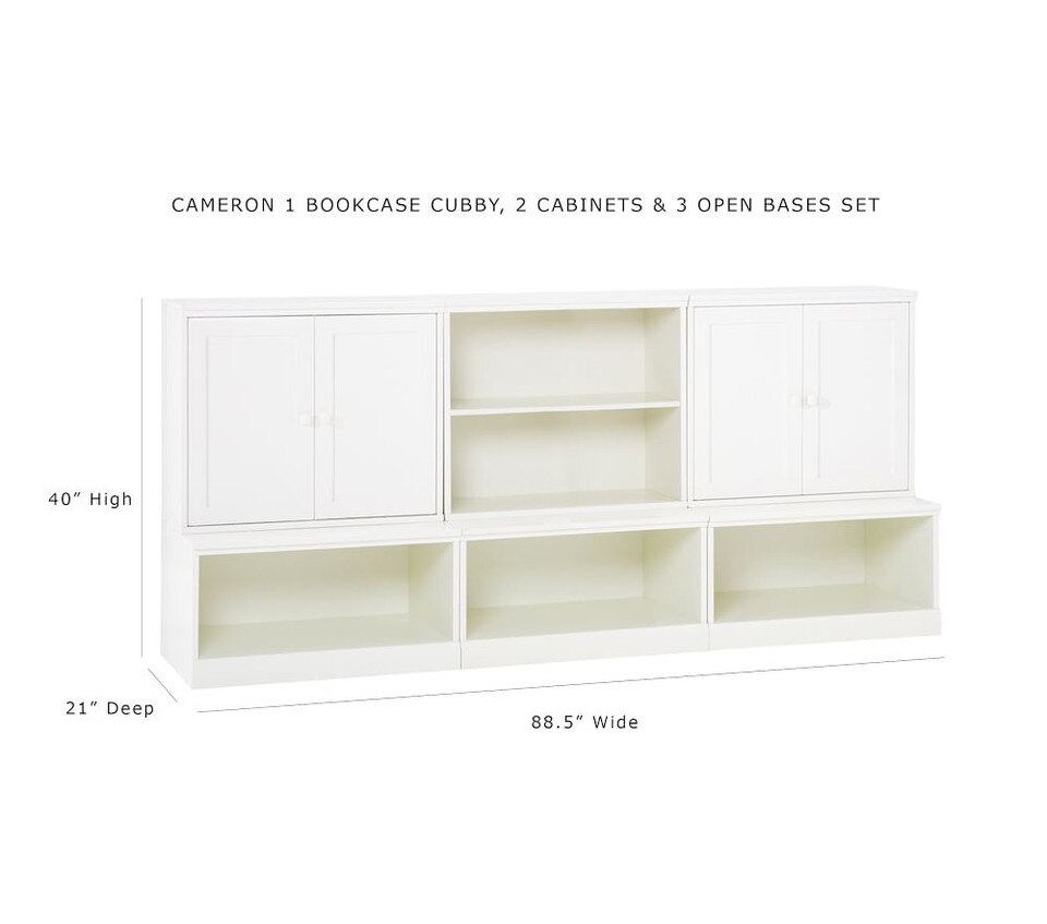 Cameron Wall 3 Open Base Set - Pottery Barn Kids UK