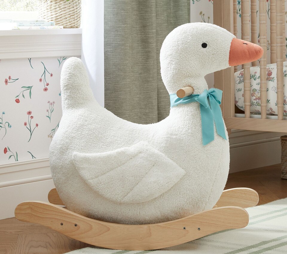 Duckling Plush Nursery Rocker | Pottery Barn Kids UK