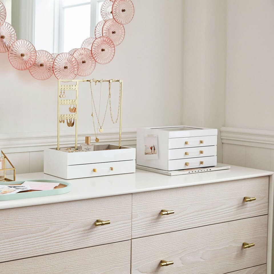 Elle Lacquer Jewellery Display Box | Pottery Barn Kids UK