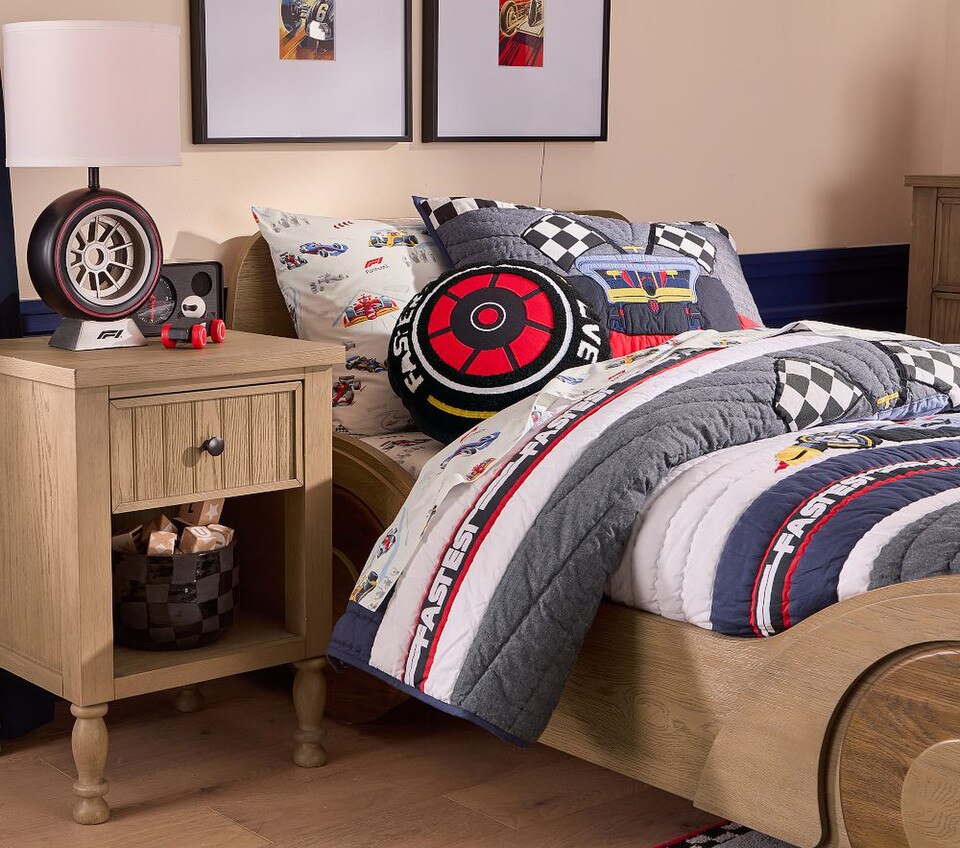 Formula 1® Tyre Table Lamp (47 cm) | Pottery Barn Kids UK