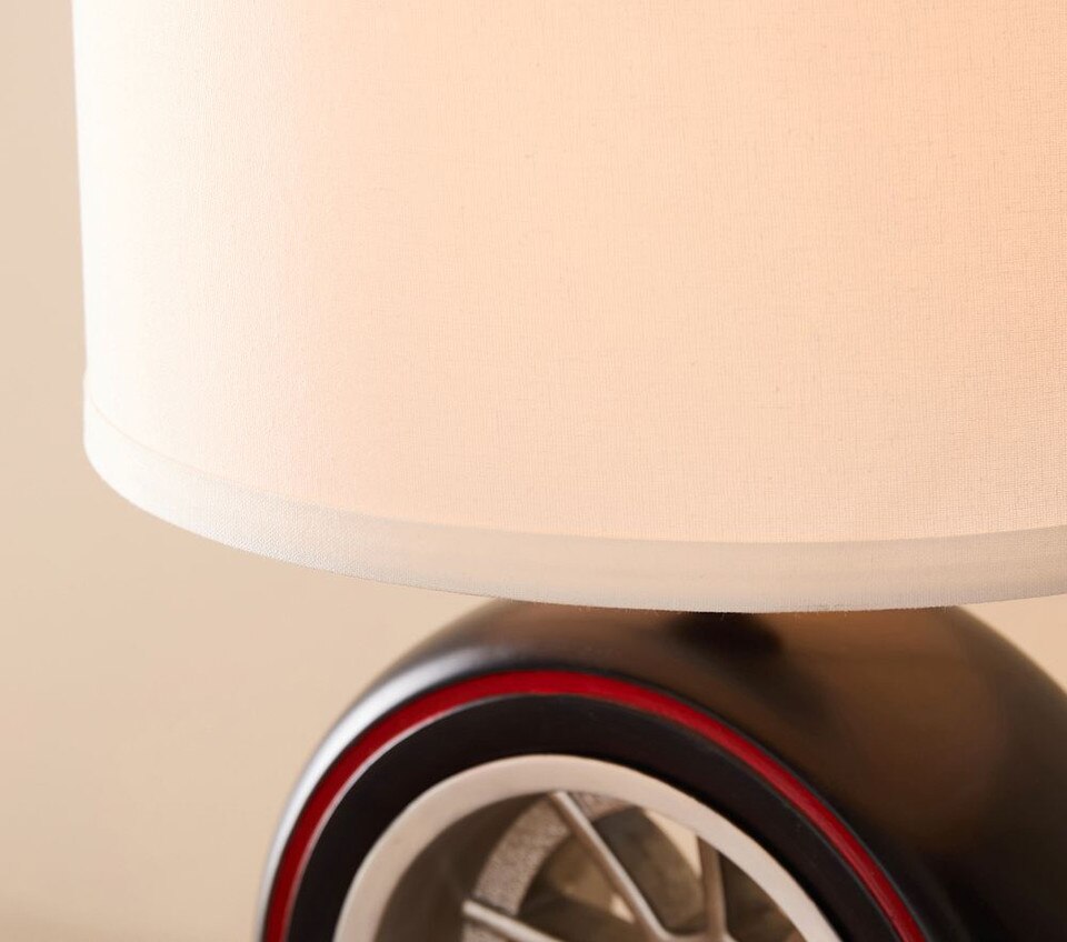Formula 1® Tyre Table Lamp (47 cm) | Pottery Barn Kids UK