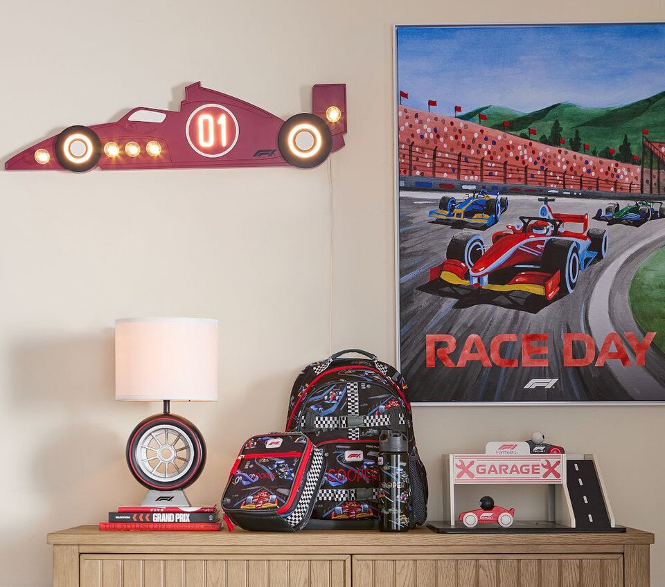 Formula 1® Tyre Table Lamp (47 cm) | Pottery Barn Kids UK