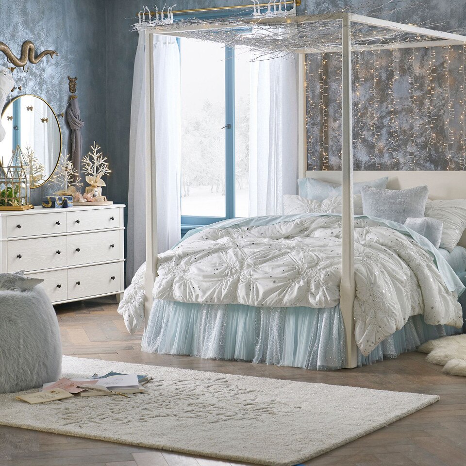 Harry Potter™ Snowflakes Sheet Set | Pottery Barn Kids UK