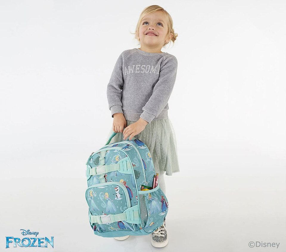 Mackenzie Aqua Disney® Frozen Backpacks - Pottery Barn Kids UK