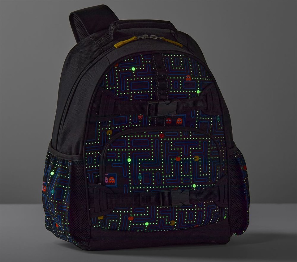 Mackenzie PAC-MAN™ Glow-in-the-Dark Backpacks | Pottery Barn Kids UK