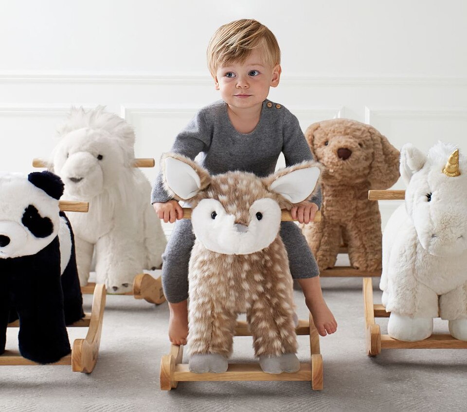 Labradoodle Plush Nursery Rocker | Pottery Barn Kids UK