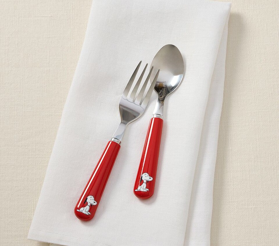 Peanuts® Charlie Brown® Christmas Utensils | Pottery Barn Kids UK