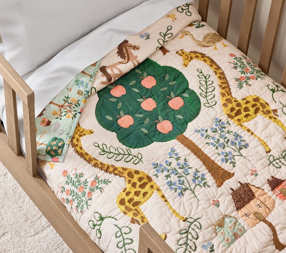 Rifle Paper Co. Storybook Baby Bedspread | Pottery Barn Kids UK