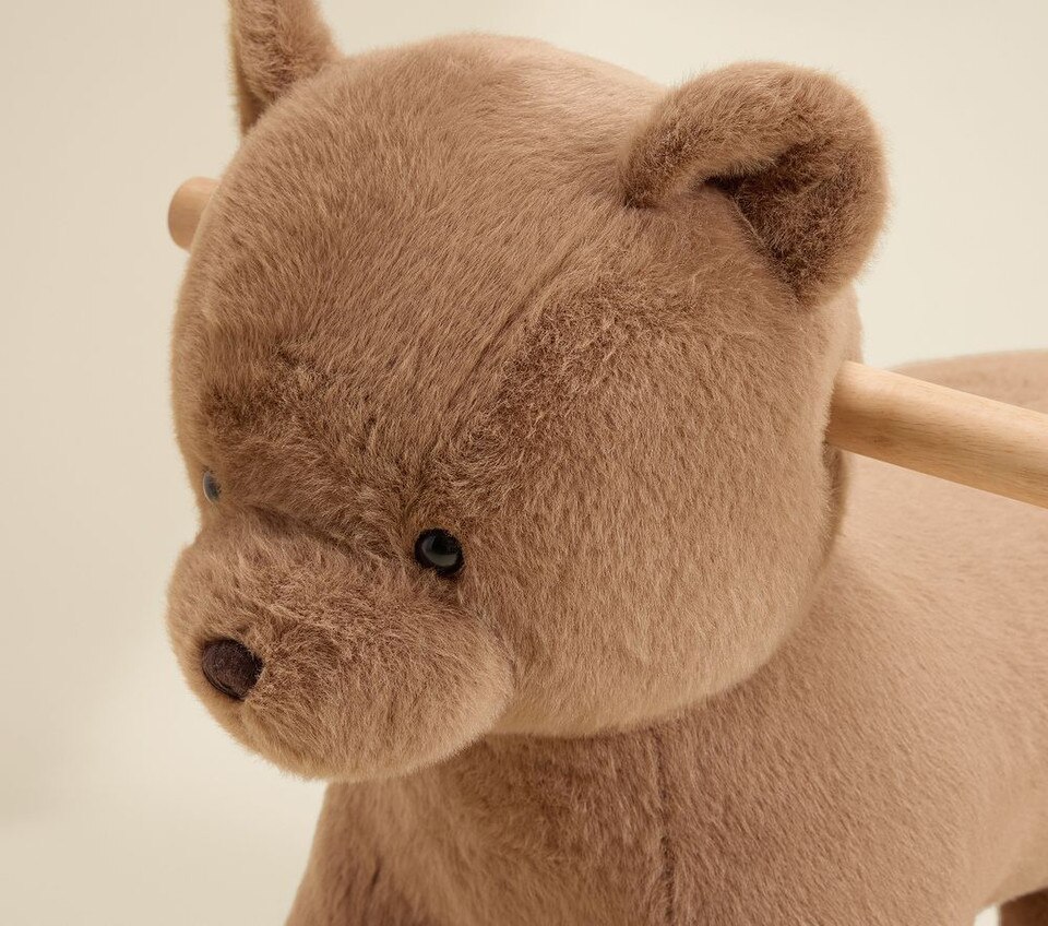 Teddy Bear Plush Rocker | Pottery Barn Kids UK