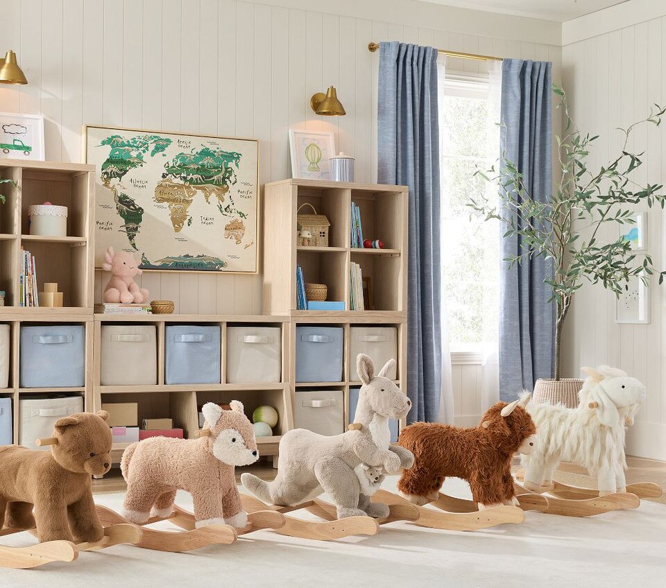 Teddy Bear Plush Rocker | Pottery Barn Kids UK