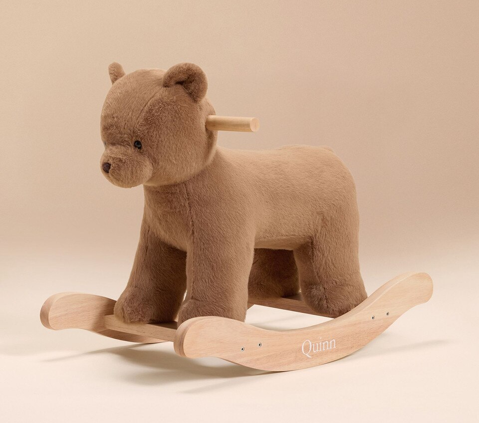 Teddy Bear Plush Rocker | Pottery Barn Kids UK