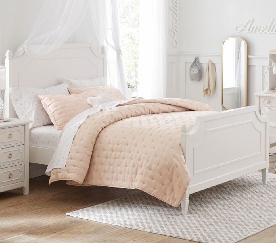 Performance Textured Dot Rug | Pottery Barn Kids UK