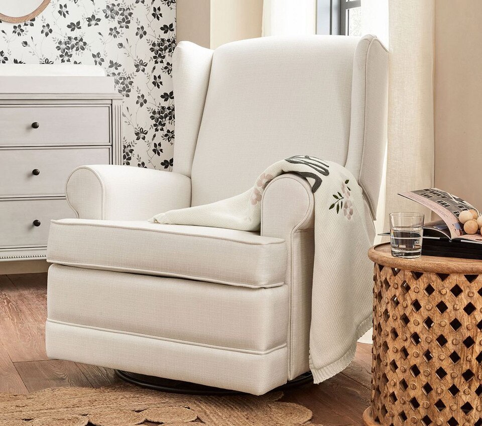 Wingback Swivel Glider Recliner | Pottery Barn Kids UK