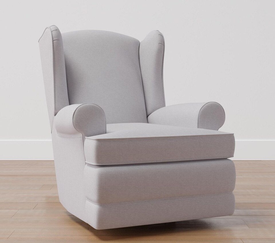 Wingback Swivel Glider Recliner | Pottery Barn Kids UK
